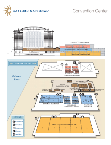 Gaylord Hotel National Harbor Map National Harbor, MD Resort | Gaylord