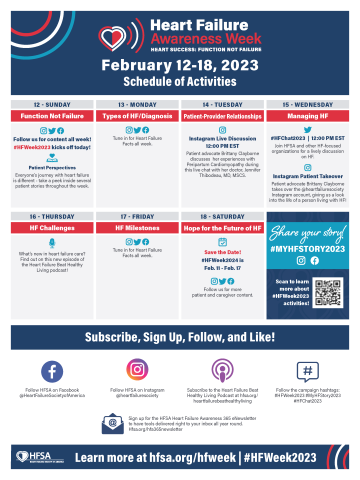 Support Heart Failure Awareness Week | Heart Failure Awareness Week ...